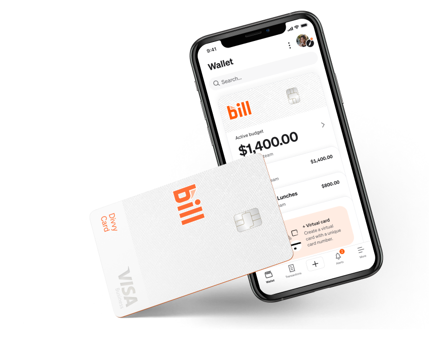 Business Credit - Corporate cards for any business | BILL Spend ...