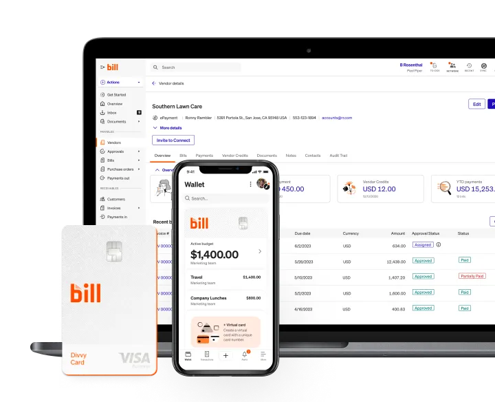 The BILL Financial Operations Platform