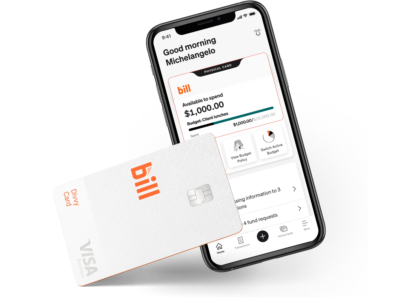 The BILL Mobile App | 4.7 Star Rated App | BILL Spend & Expense