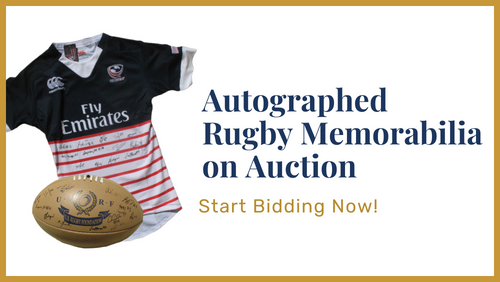 Autographed Rugby Memorabilia from the LA 7s Up for Auction NOW! | US ...