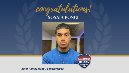 2022-23 Kaler Family Rugby Scholarships Recipient: Sosaia Pongi | US ...
