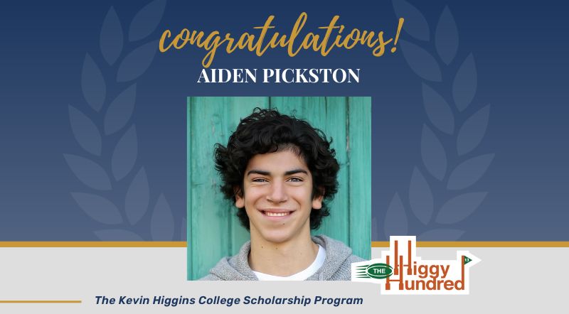 2023-24 Kevin Higgins College Scholarship Recipient: Aiden Pickston ...