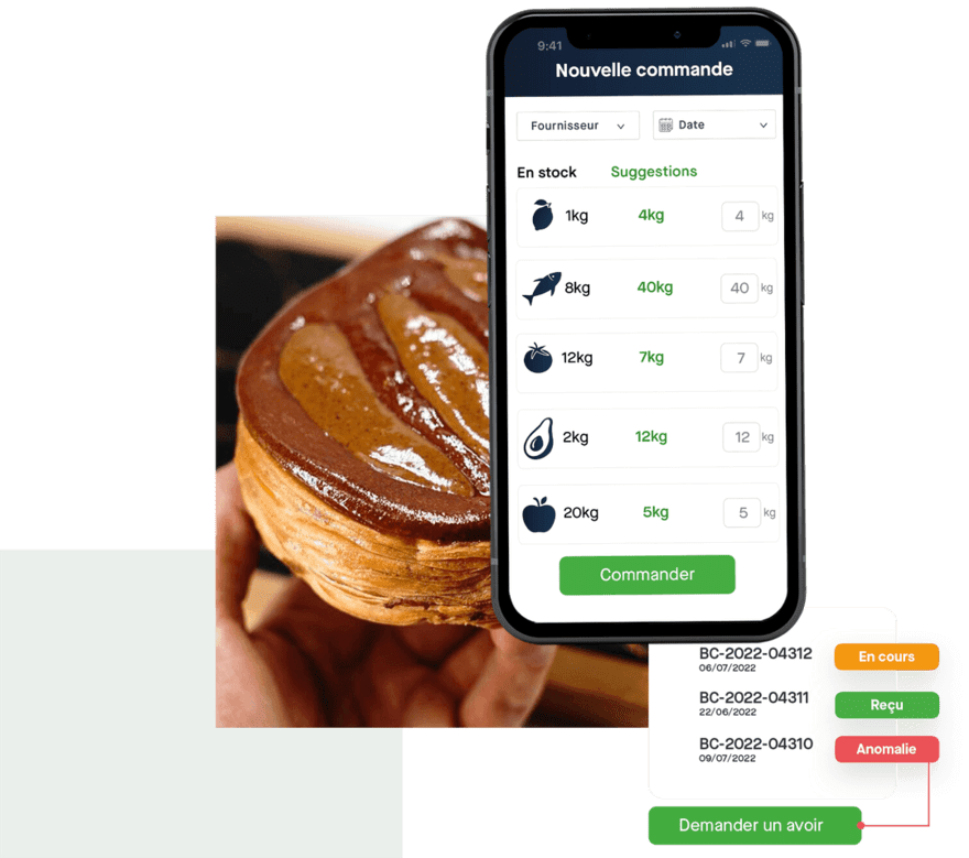 Application Mobile de Gestion de Stock Restaurants