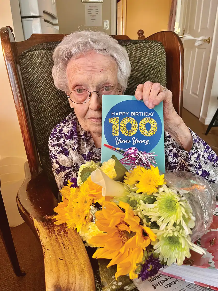 Mary D’Angelo Reaches 100!