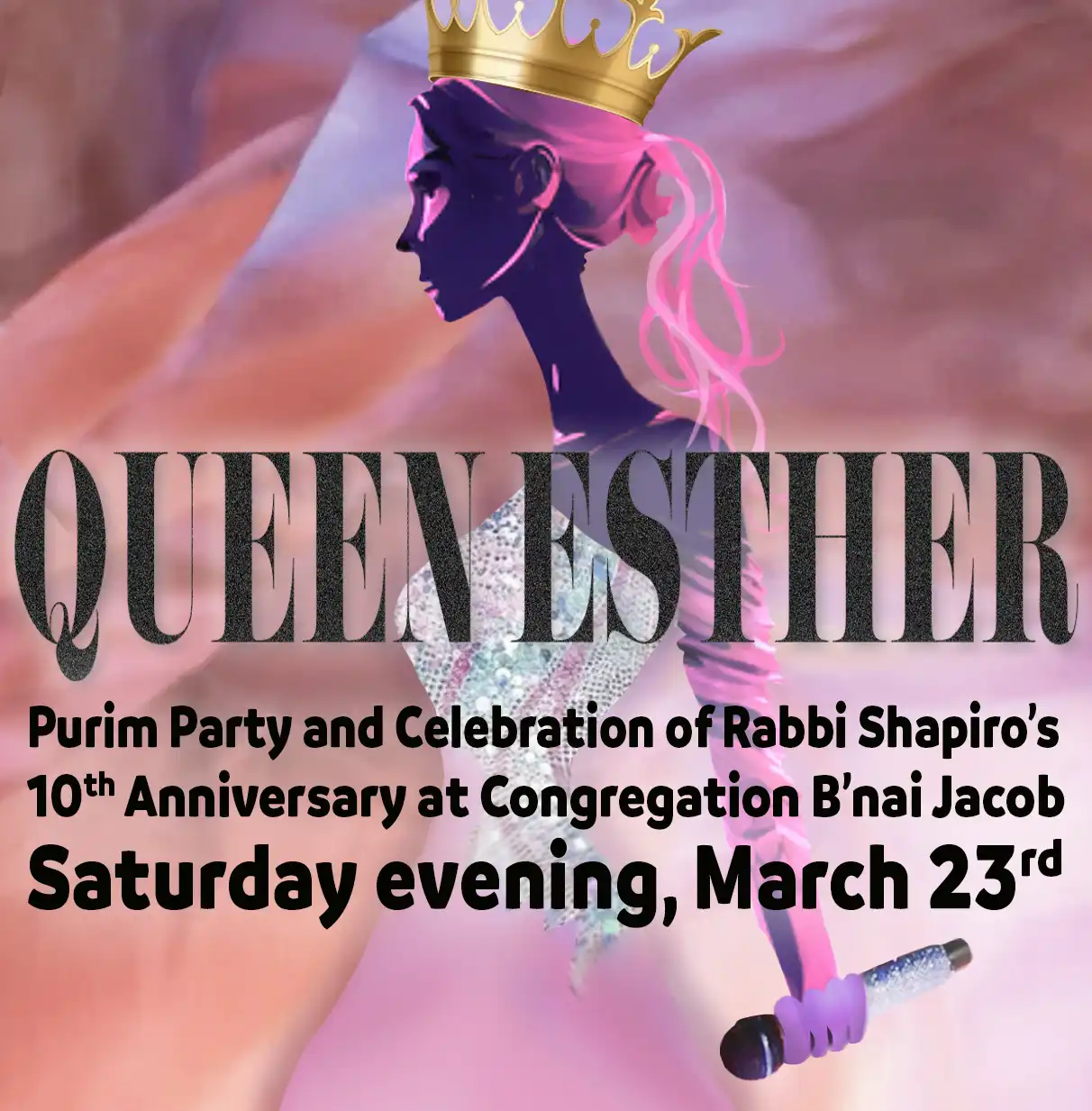 Queen Esther: The Eras Tour, Purim Party