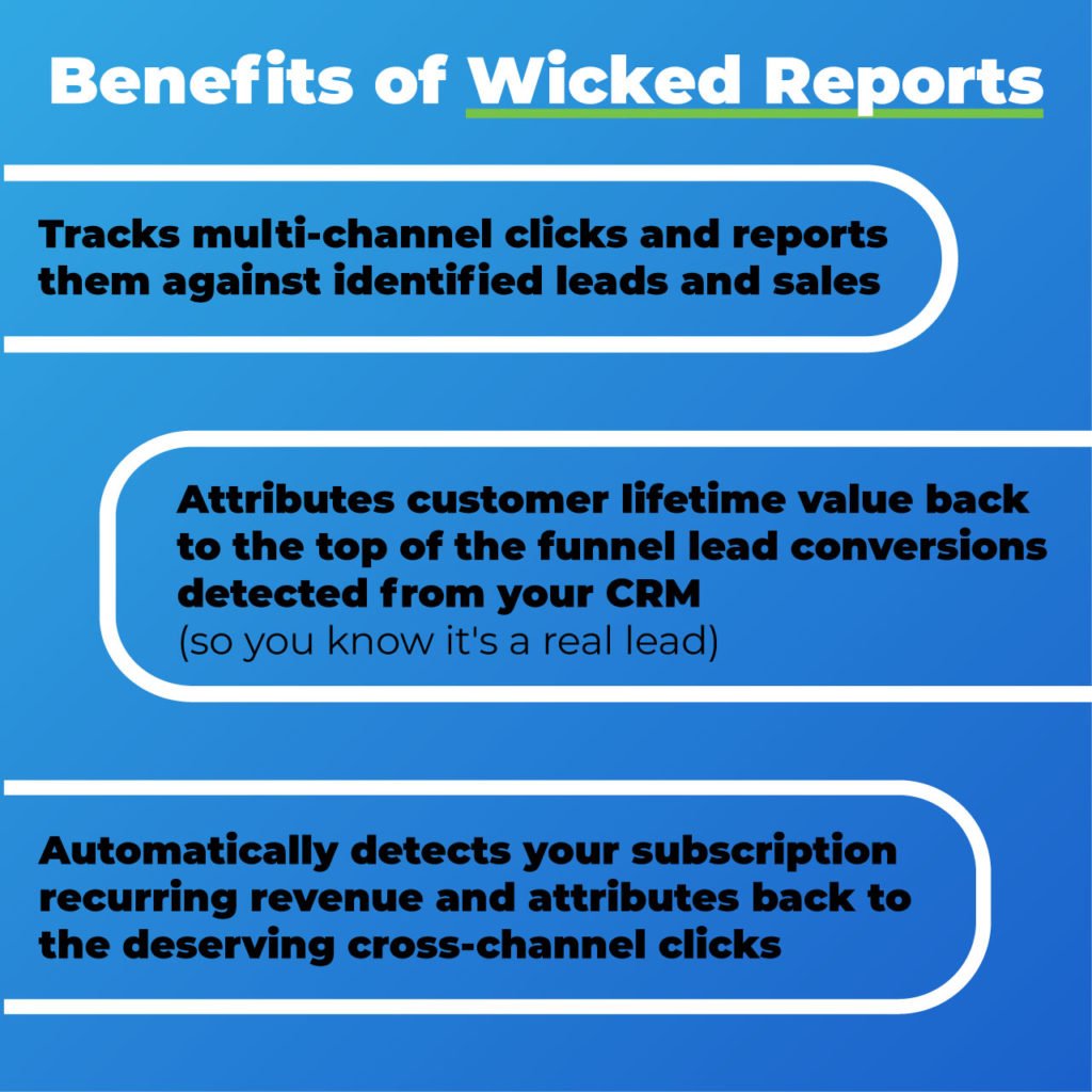 Wicked Reports for Funnel Management and Attribution Modeling