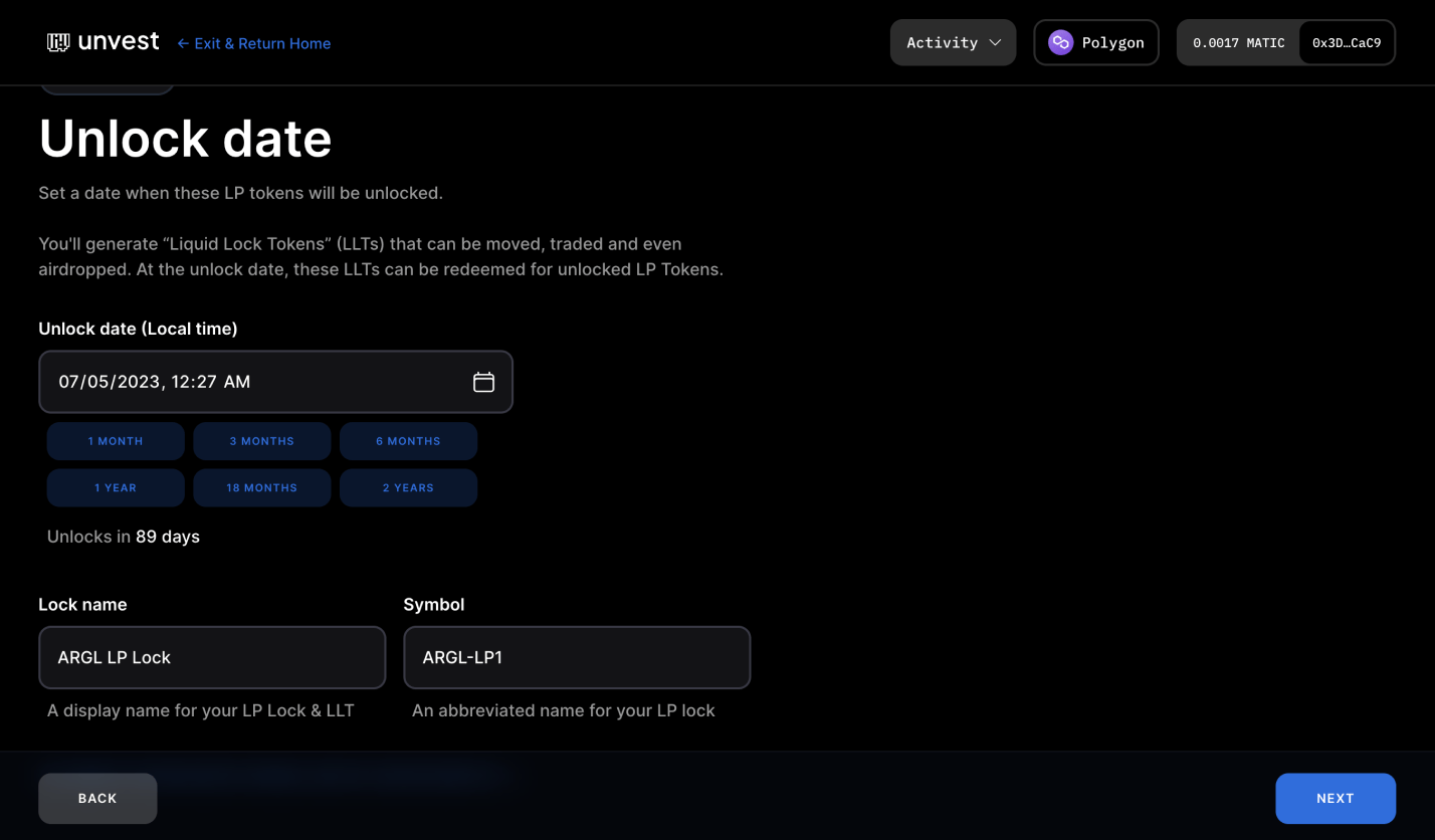 Unvest | Token vesting, liquidity locks, distribution, staking