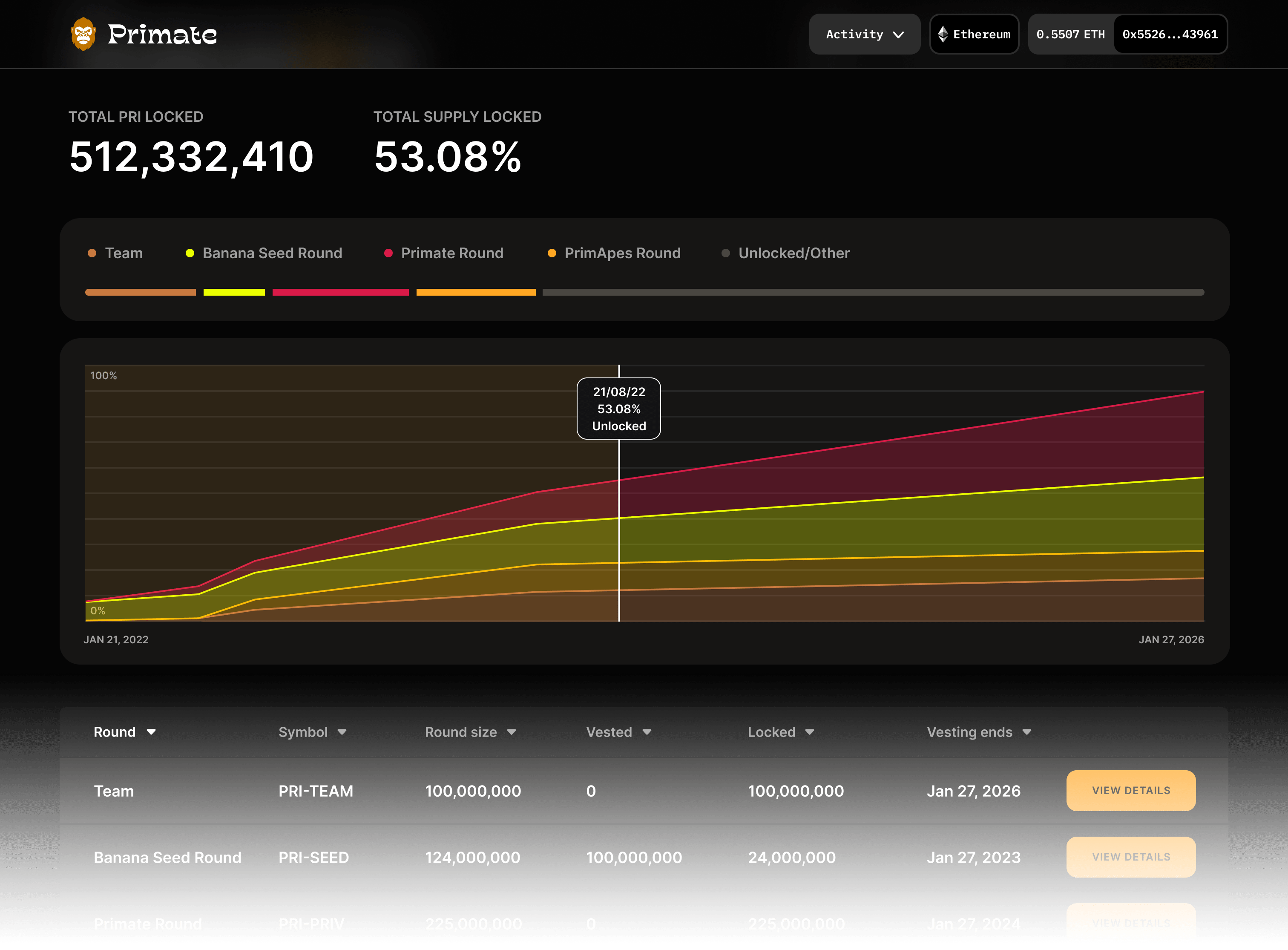 Unvest | Token vesting, liquidity locks, distribution, staking