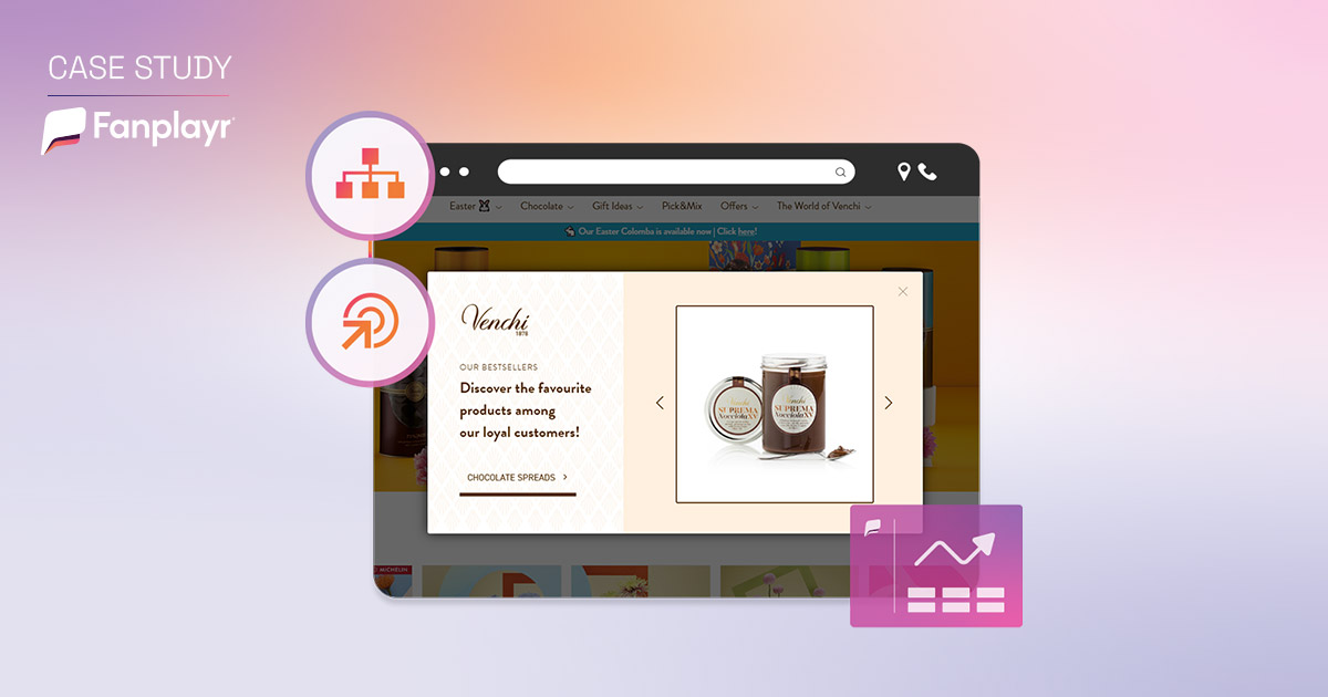 Fanplayr | Discover how on-site targeting actions increased impressively Venchi ROI