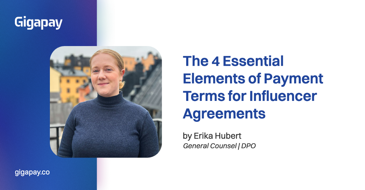 The 4 Essential Elements of Payment Terms for Influencer Agreements: A ...