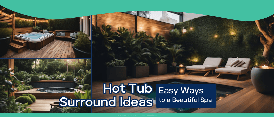 Hot Tub Surround Ideas: Easy Ways to A Beautiful Spa | O-Care.com