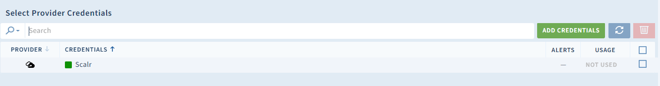 Setting up Scalr & Azure DevOps Part 3 - Add Azure credentials