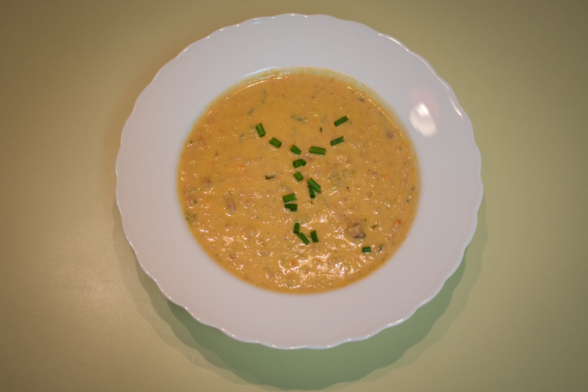 Sweet Potato & Andouille Bisque Recipe | Jacob's Andouille