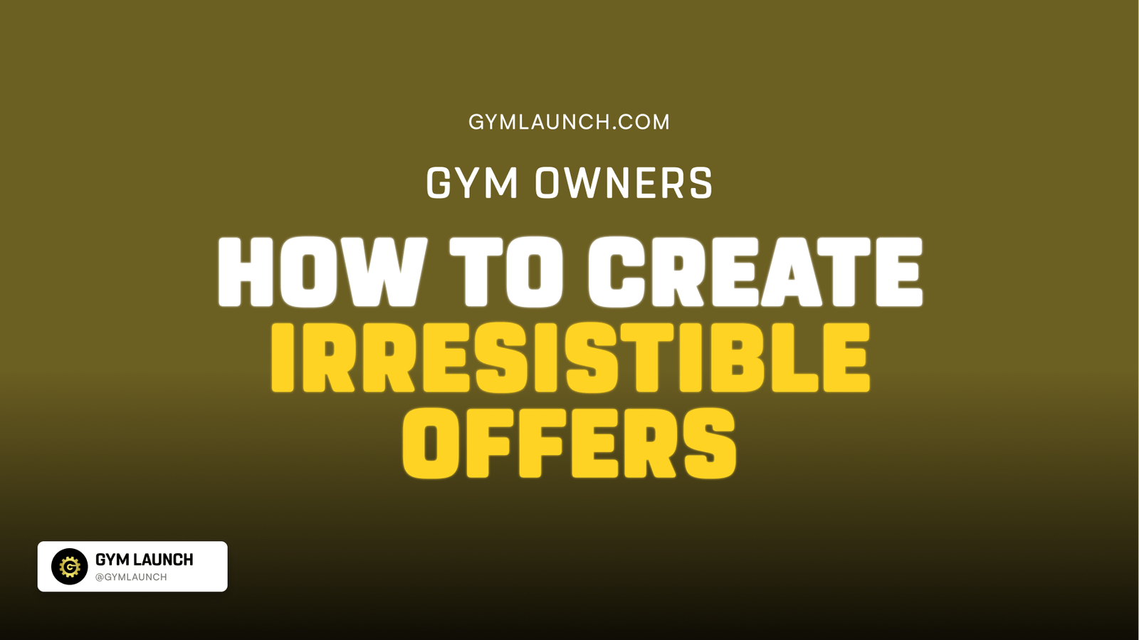 Gym Launch Secrets - Blog