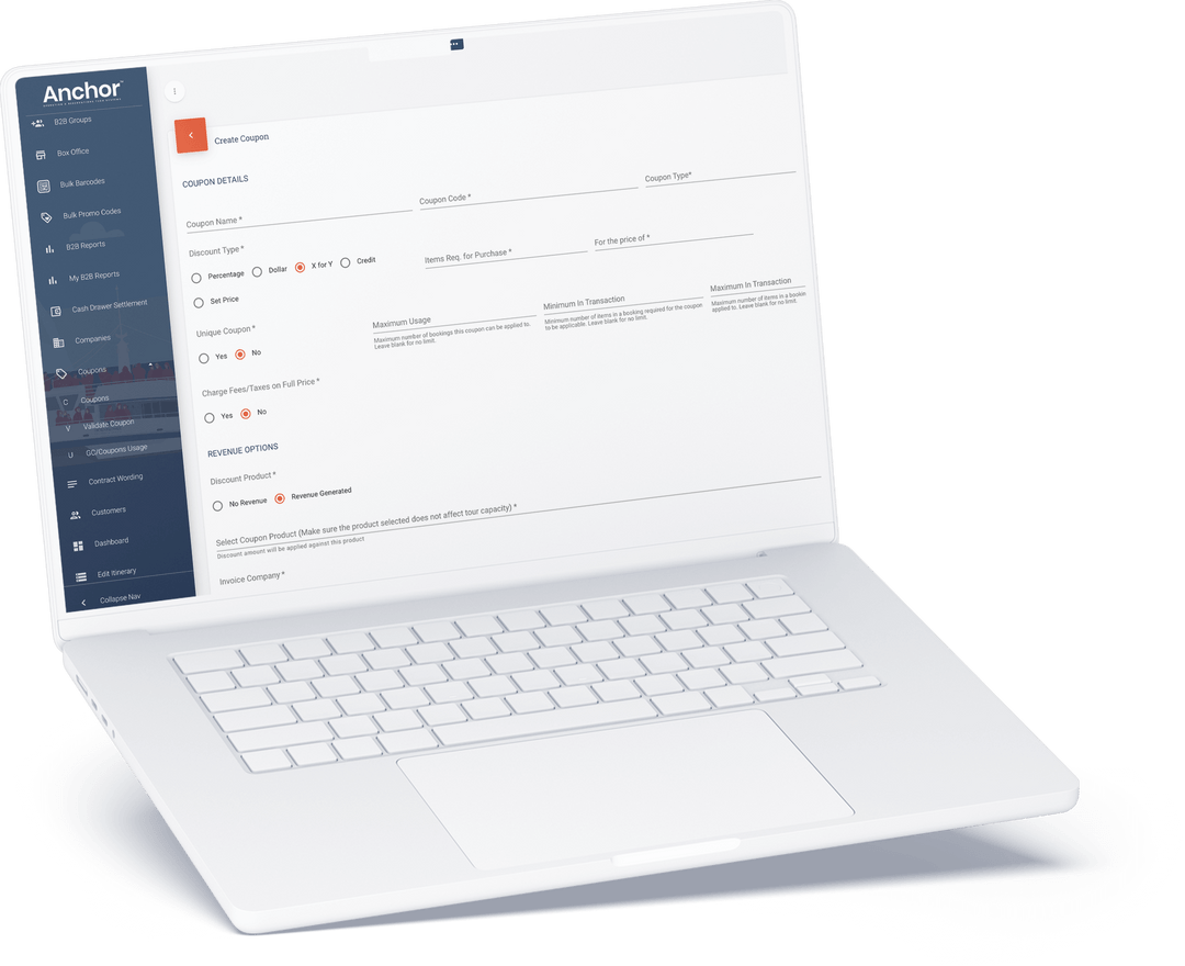 Features of Anchor Operating System - The Ultimate All-in-One Ticketing Platform