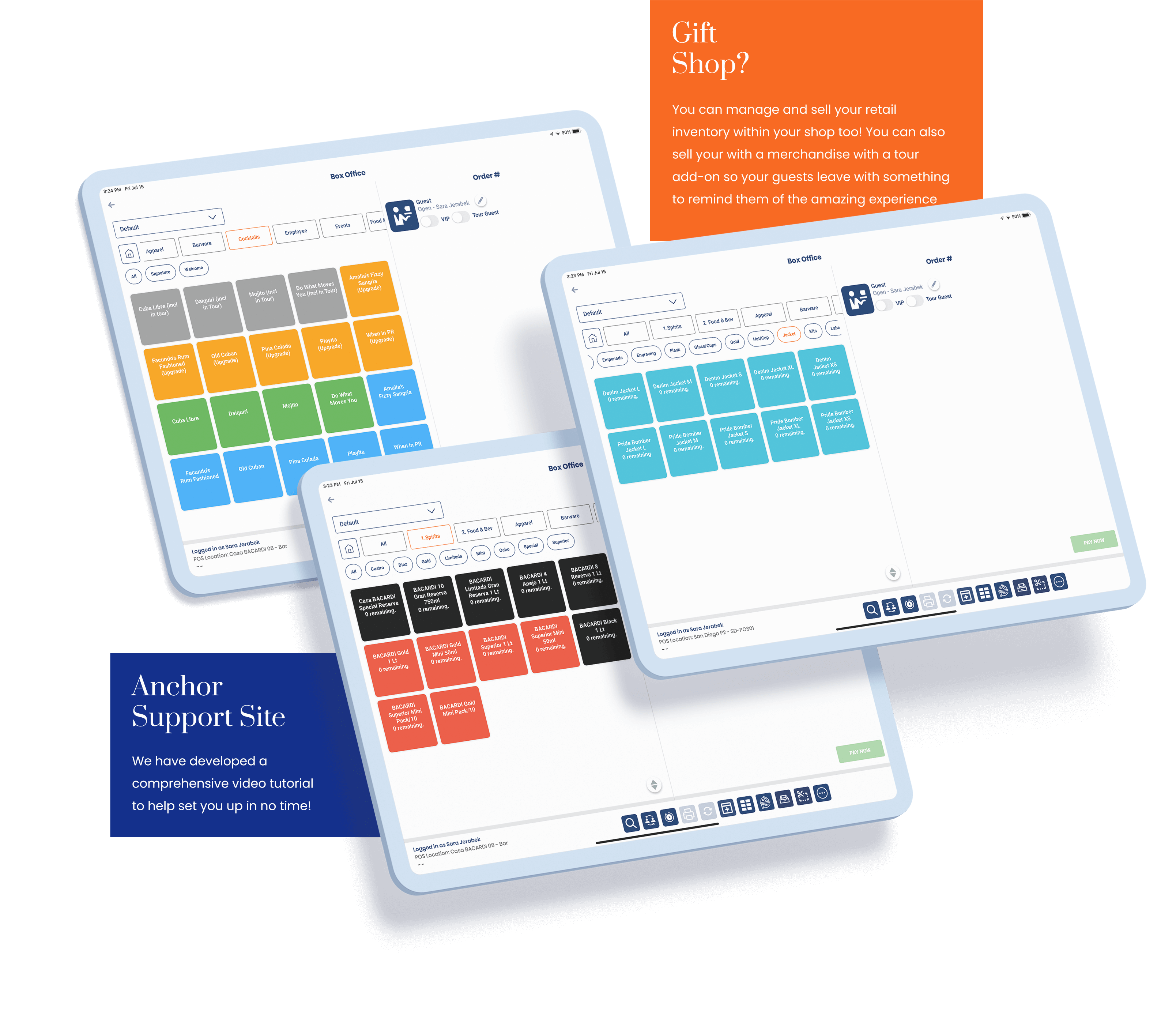 Demo Anchor Operating System - Experience Our Ticketing Solutions Firsthand