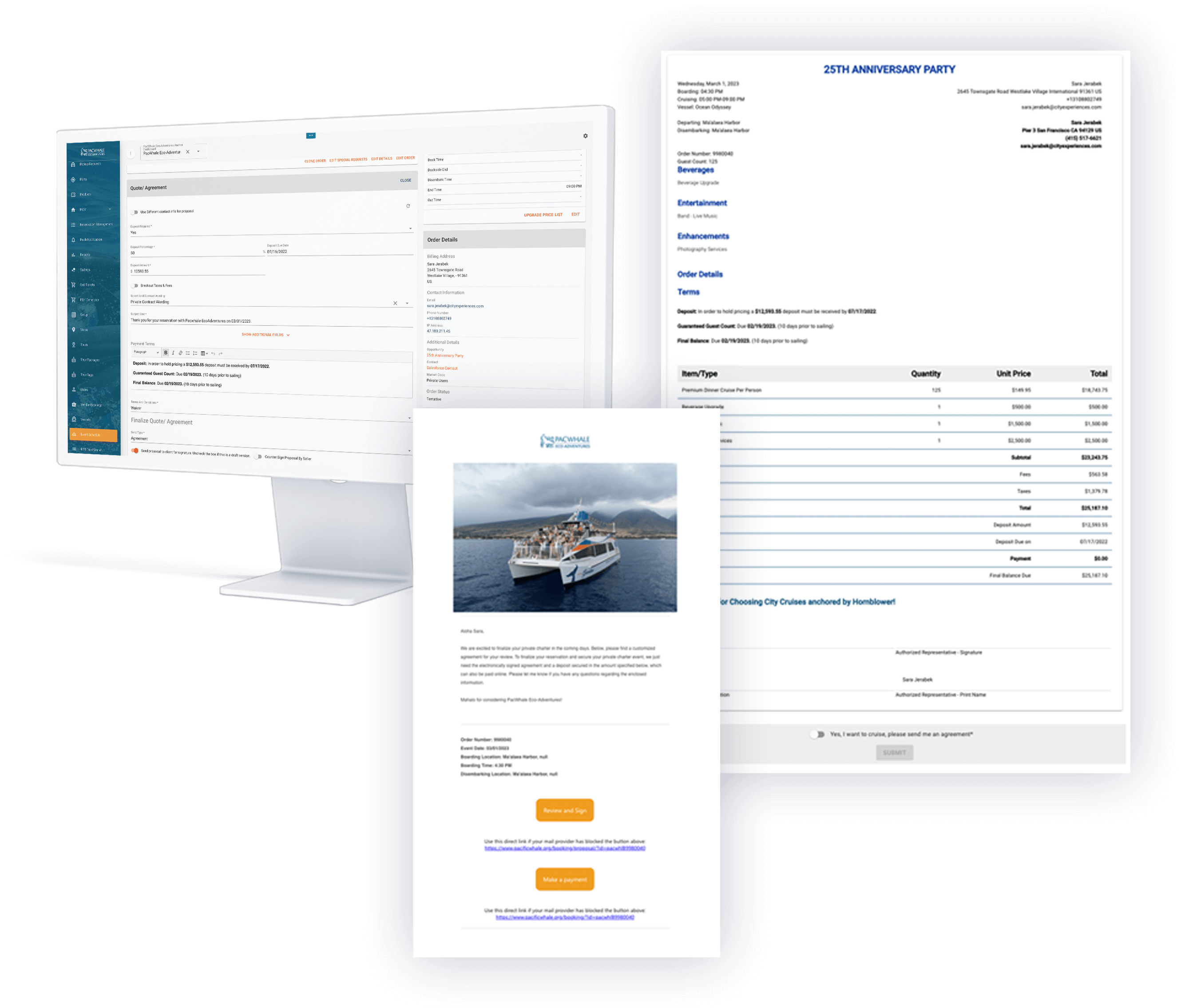 Boat Tour Ticketing System & Marine Adventure Booking Solutions by Anchor