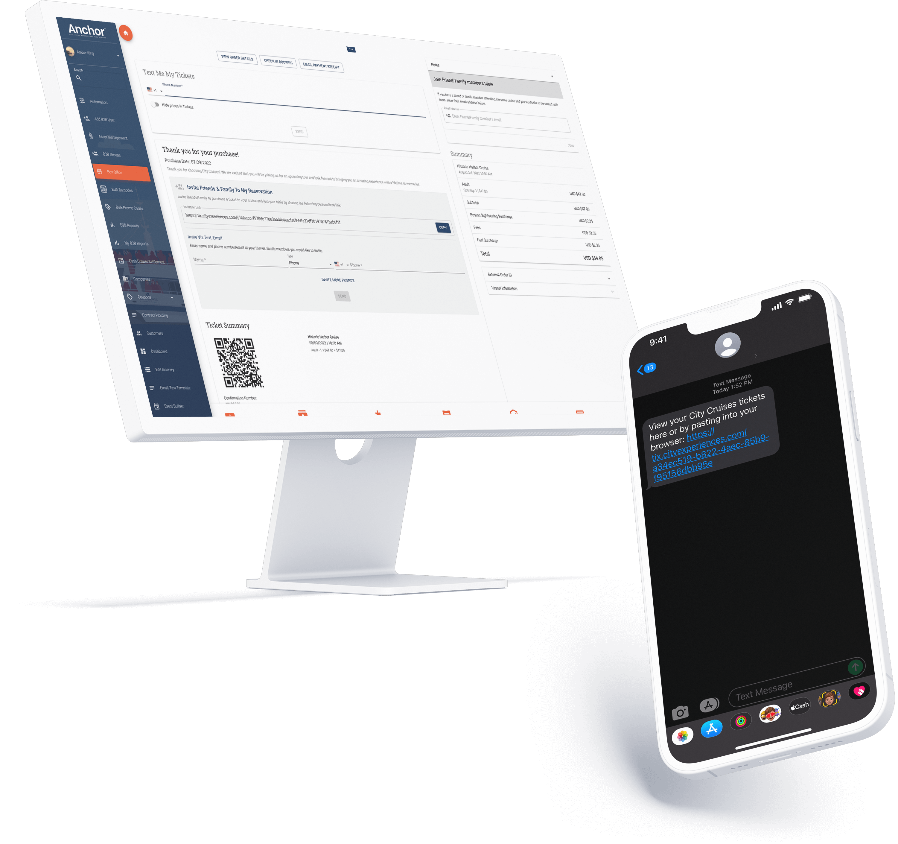 Boat Tour Ticketing System & Marine Adventure Booking Solutions by Anchor