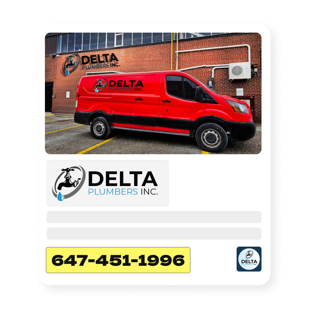 Plumbing Services - Delta Plumbers - Greater Toronto Area