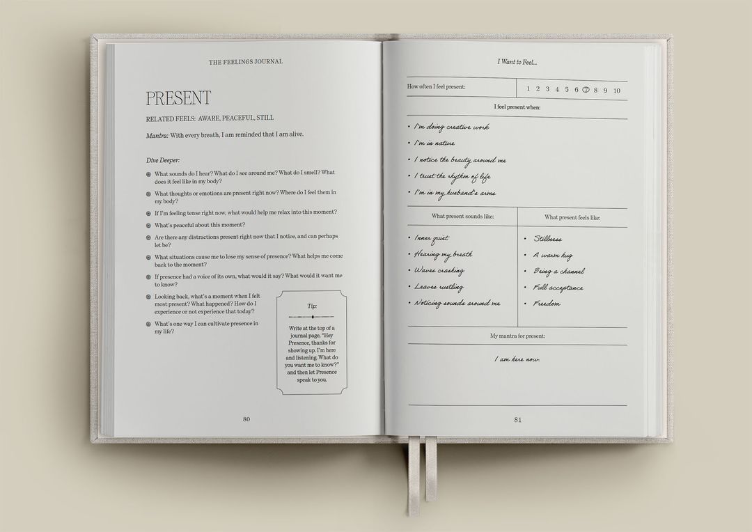 The Feelings Journal by Amber Rae