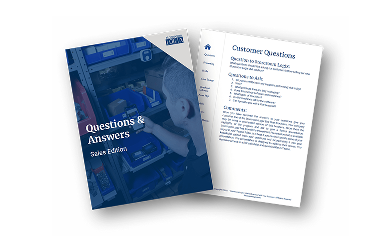 SRX VMI Solutions - Storeroom Logix Documentation