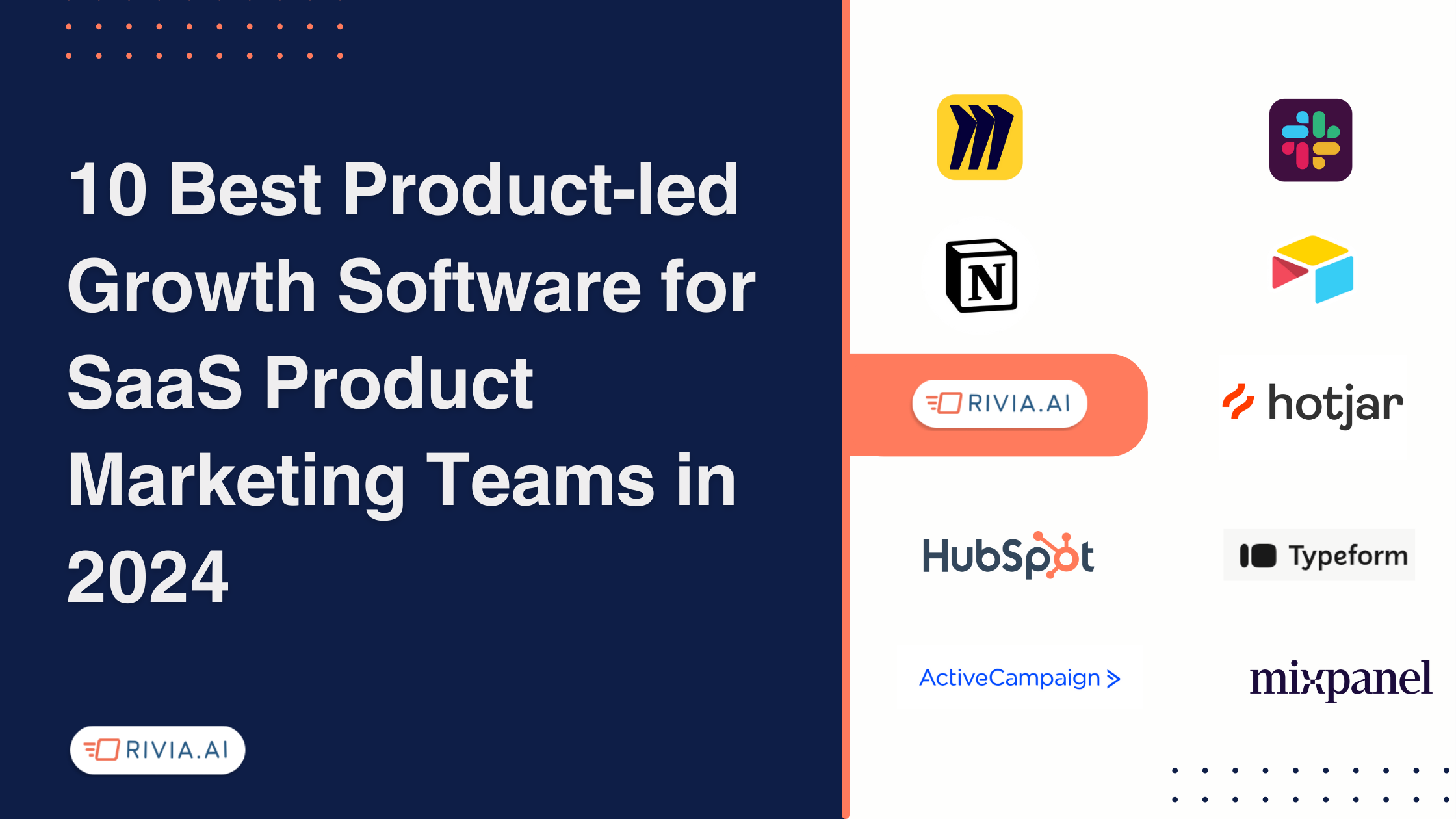 Looking for the best PLG software? Here’s a list you can’t miss! - Rivia.ai