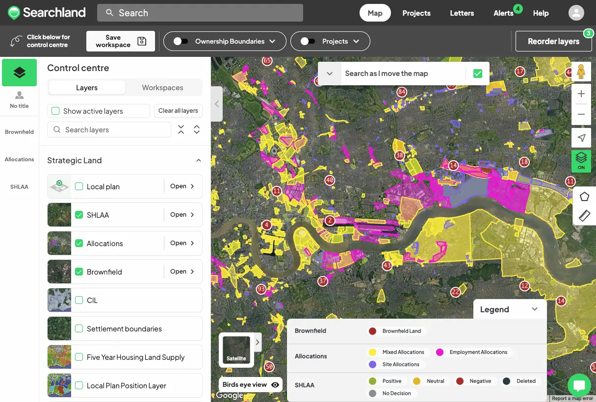 Searchland - Source and assess off-market land at scale