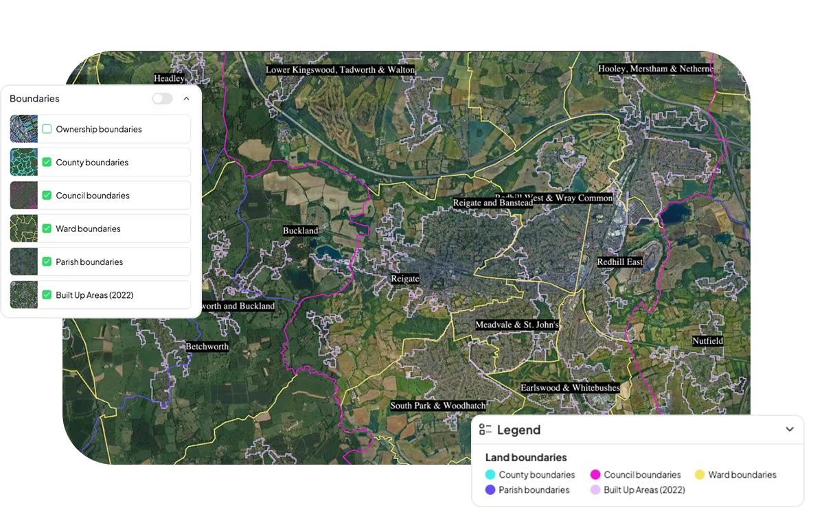 Boundaries API - Access our UK boundary data
