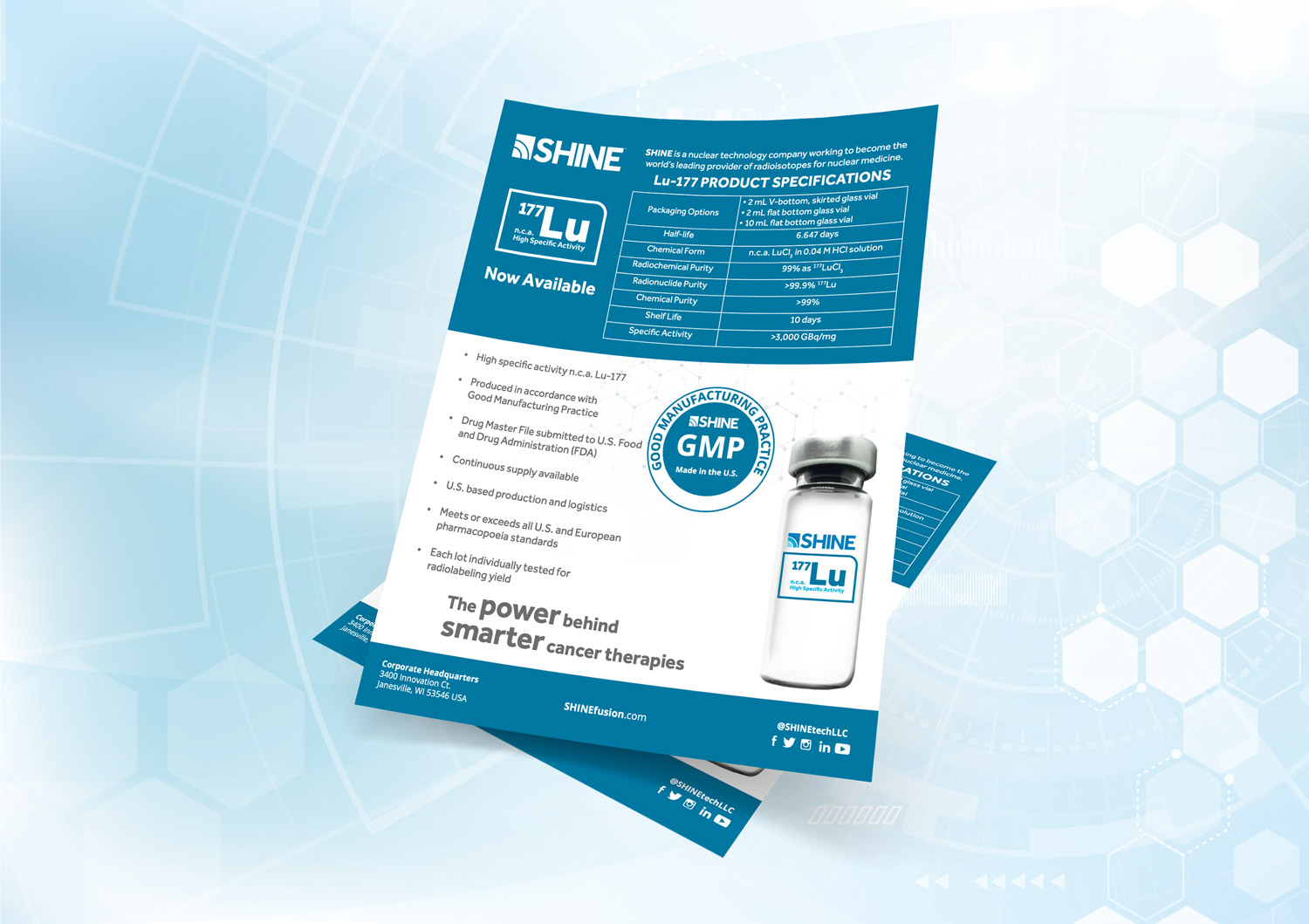 SHINE Technologies | Lutetium-177 Information Sheet