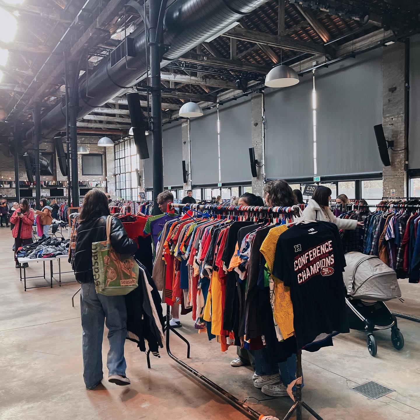 The Newcastle Vintage Kilo Night Market at Boiler Shop Newcastle