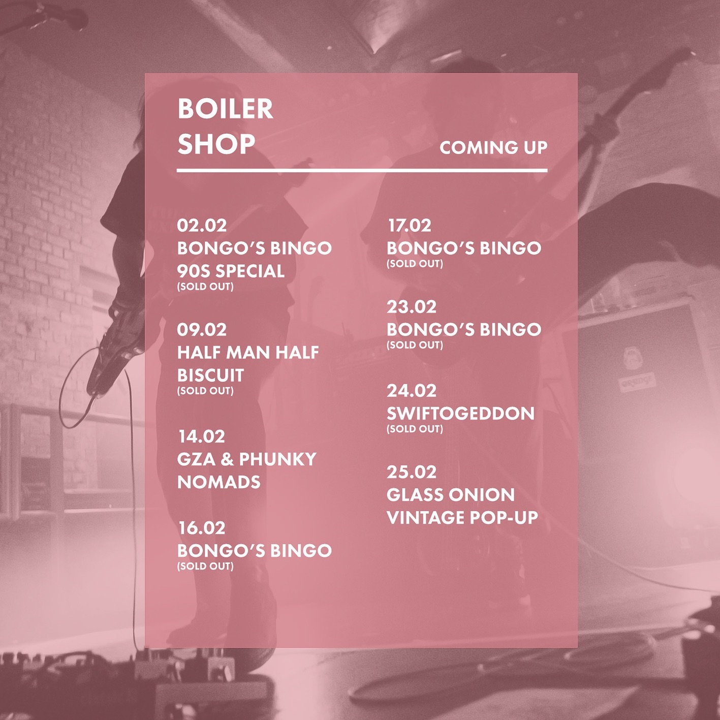 Kula Shaker at Boiler Shop Newcastle