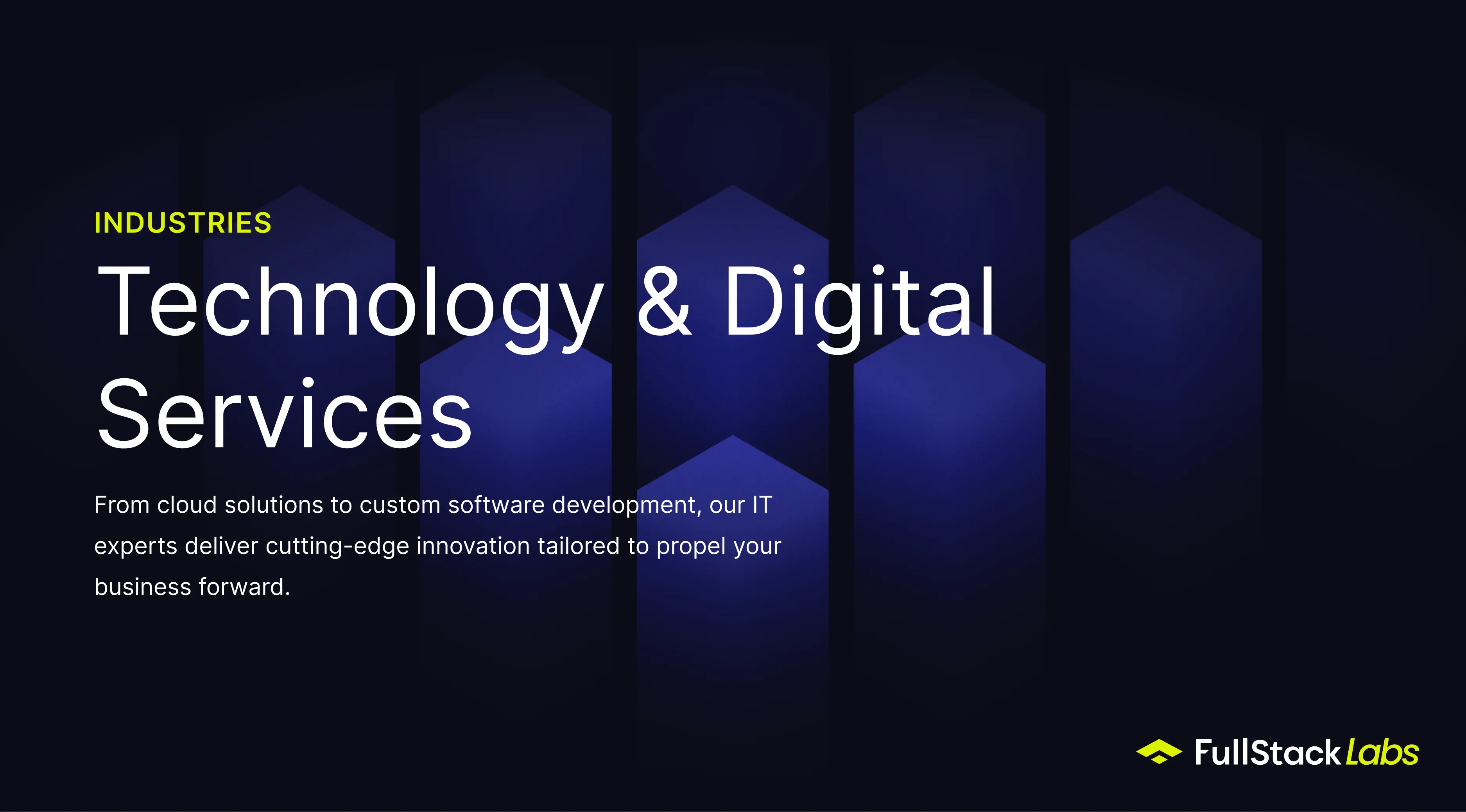 Tech & Digital Services Software Developers | FullStack Labs