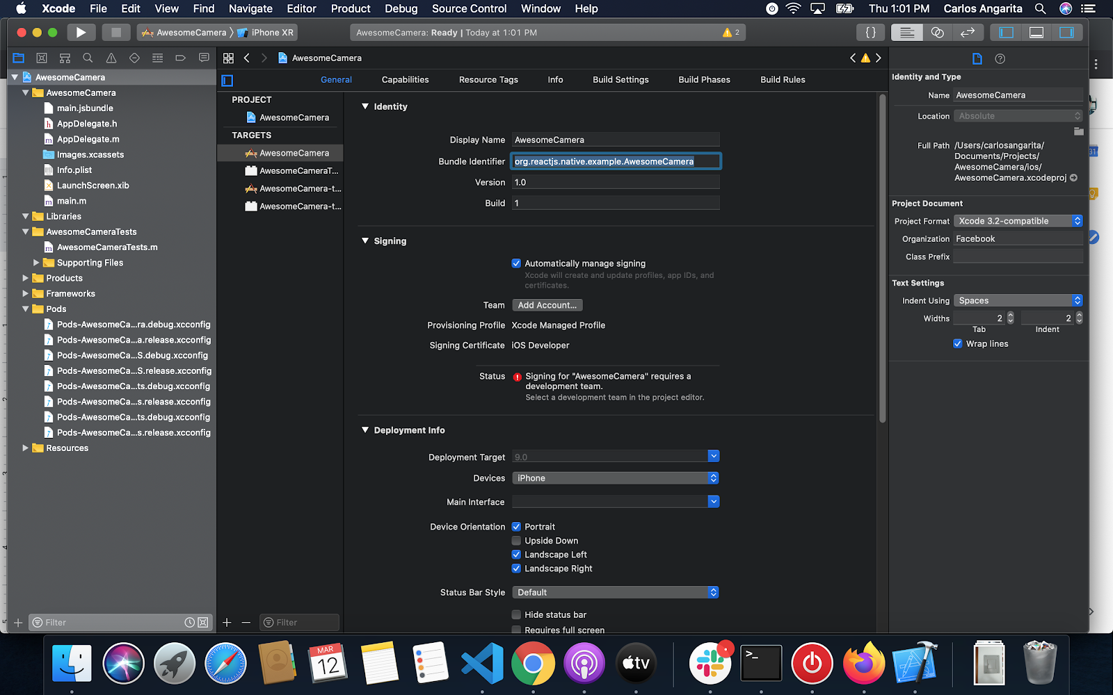 Using React Native Camera in Your App