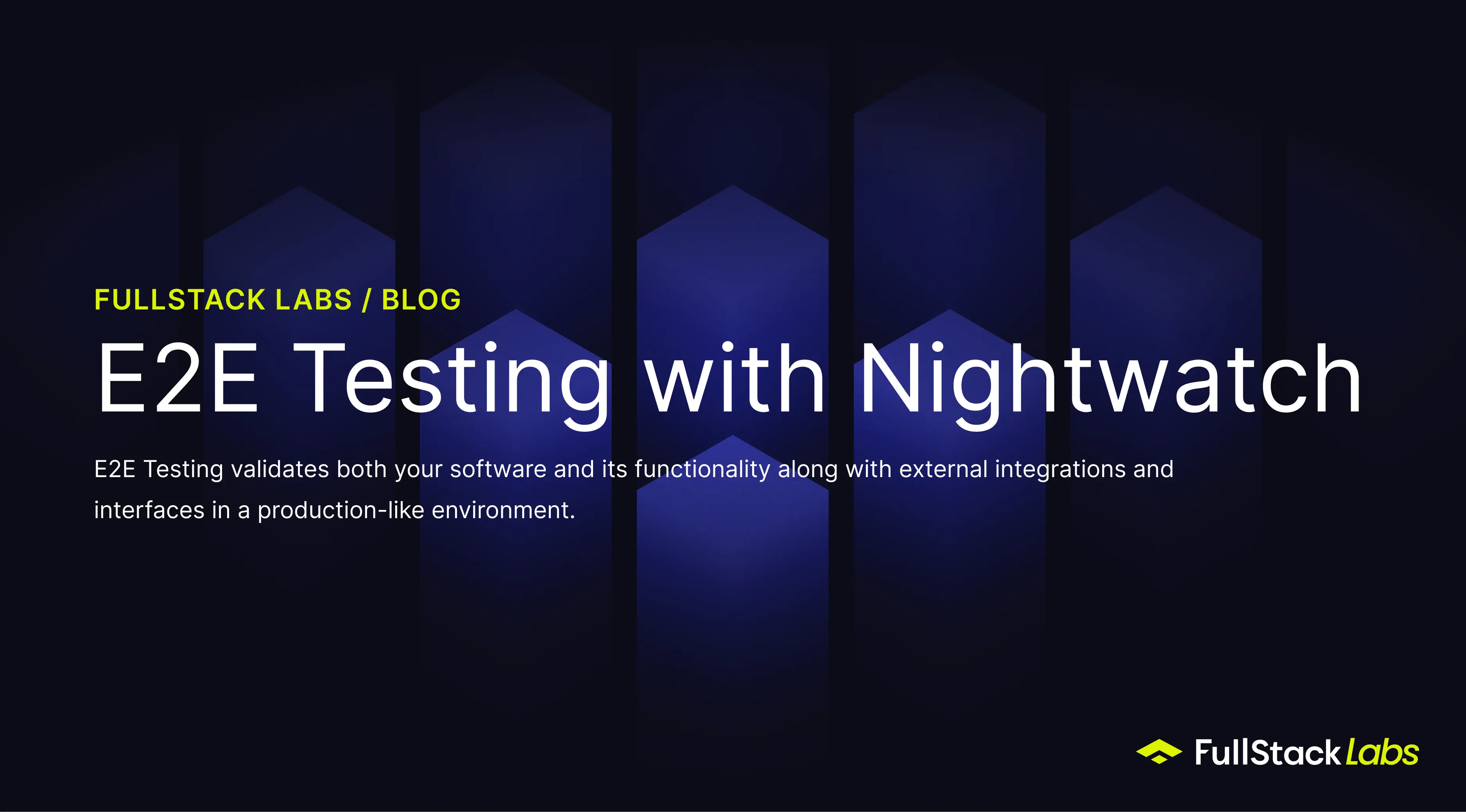 E2E Testing with Nightwatch