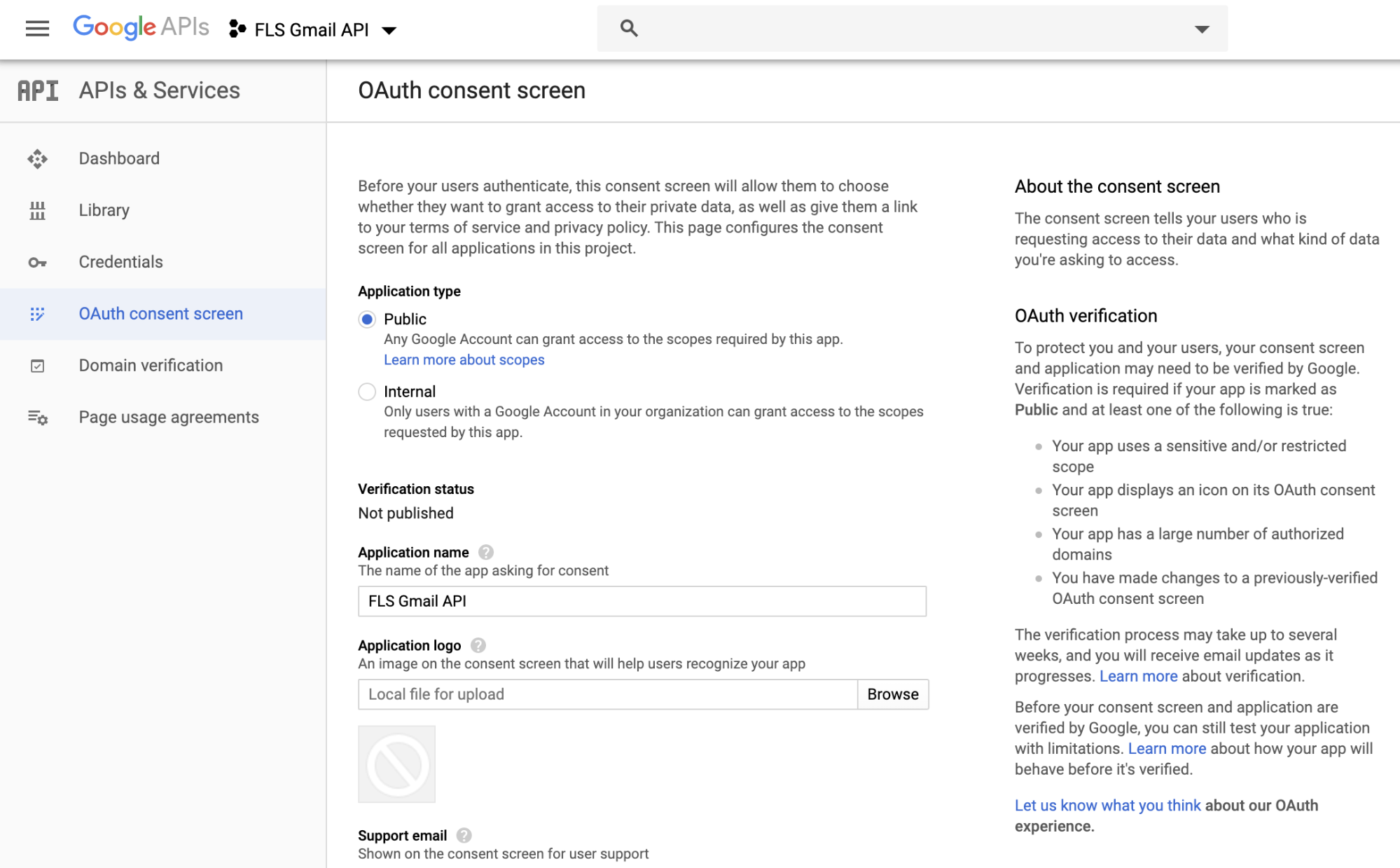 Accessing Mailbox Using the Gmail API and Node.js