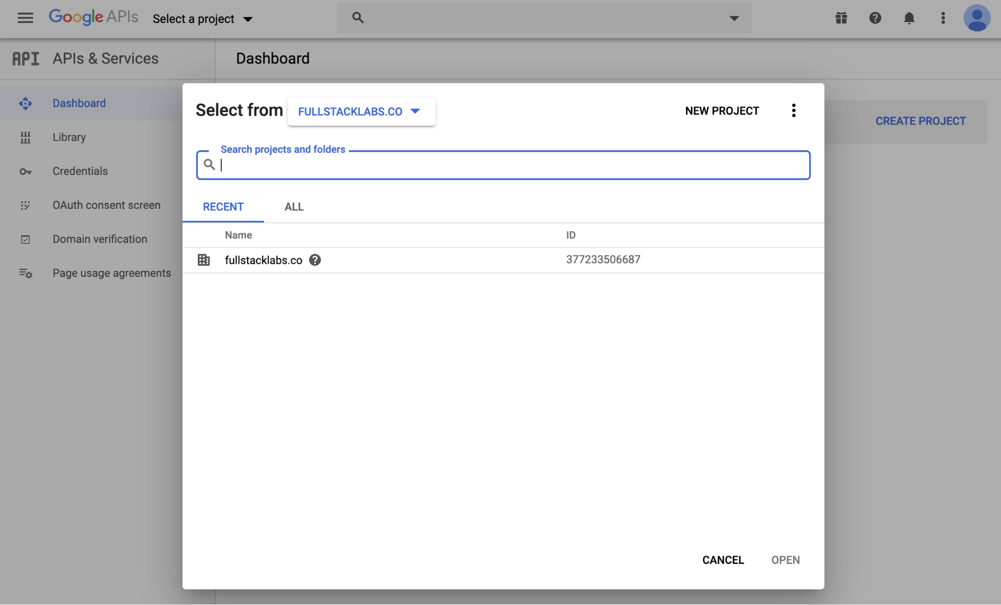 Accessing Mailbox Using the Gmail API and Node.js