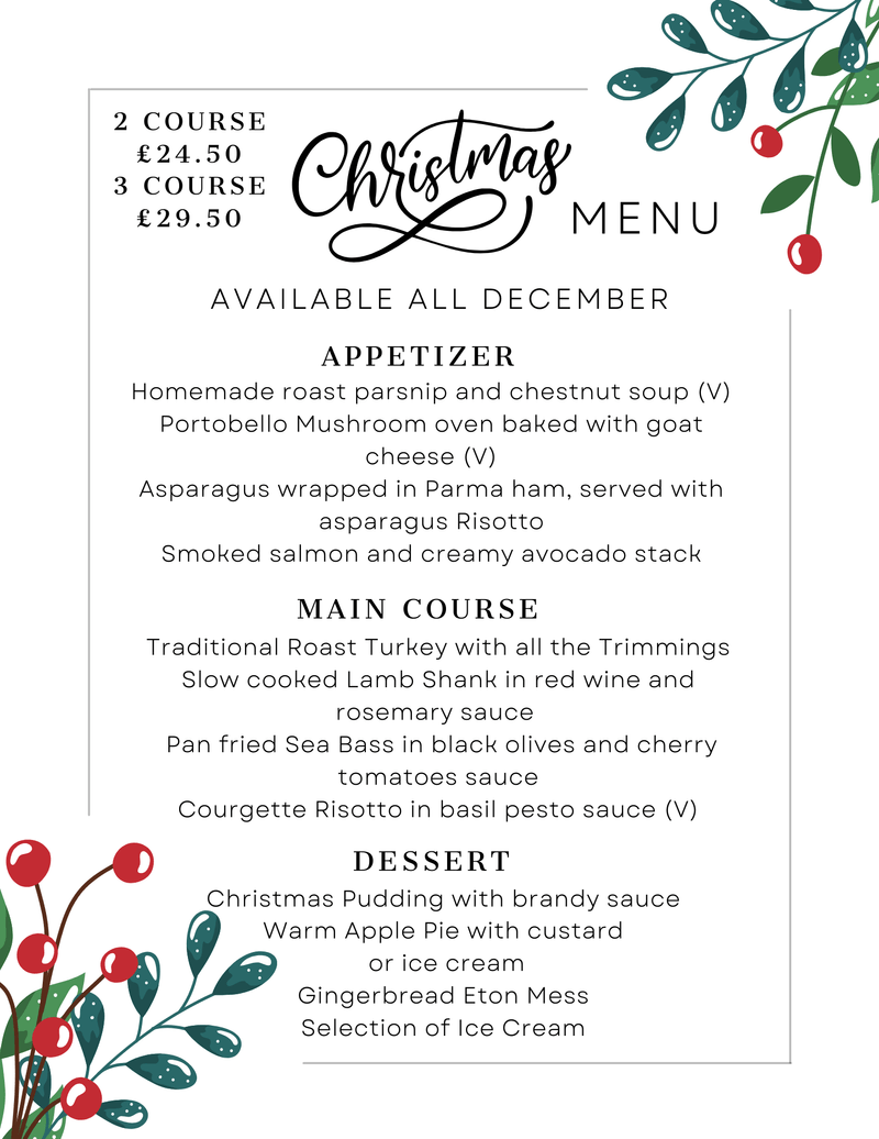 Menus - Morgans Restaurant