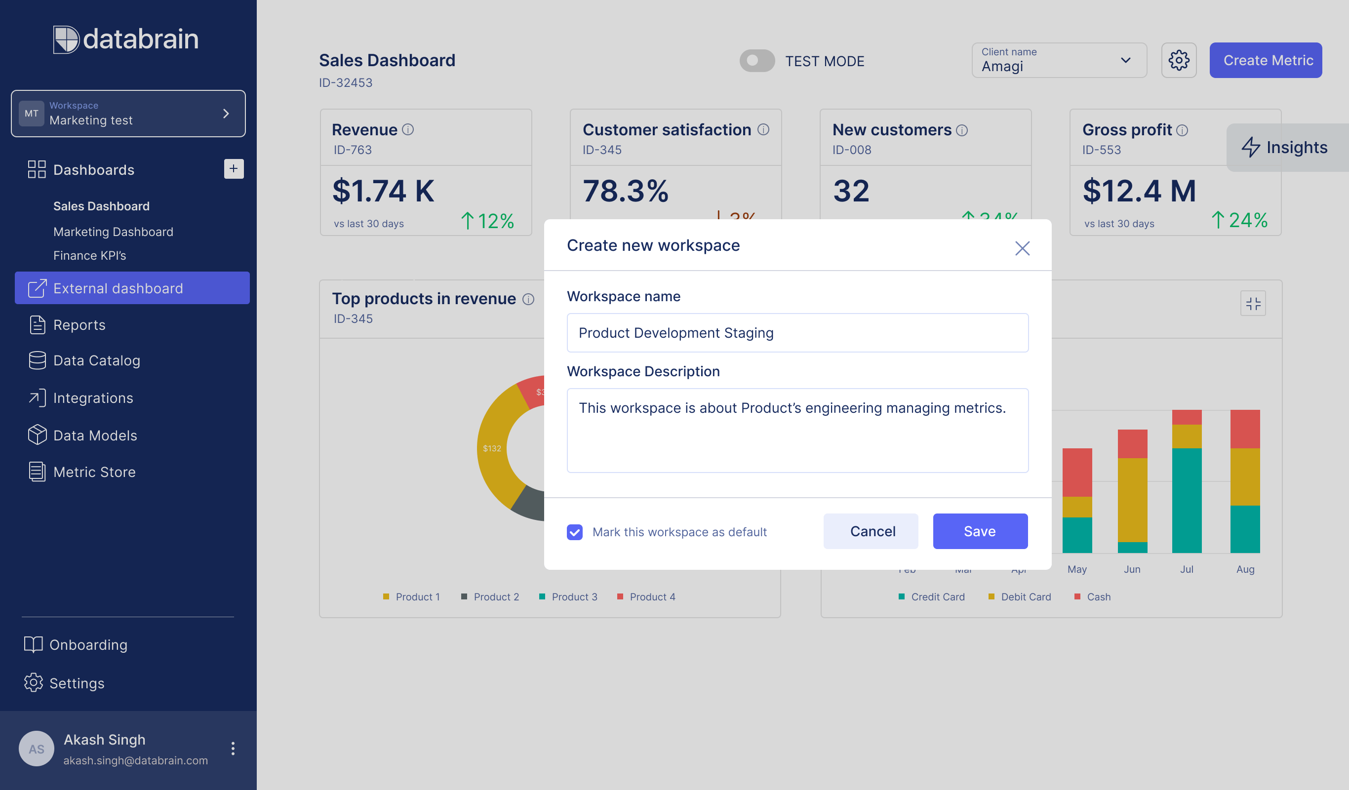 What is Embedded Analytics? Types, Features & Tools | Databrain