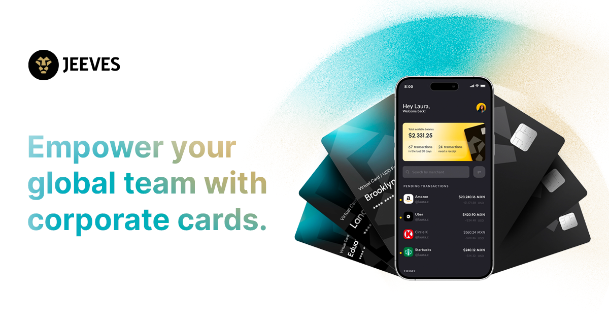 Corporate Cards | Jeeves Business Credit Cards