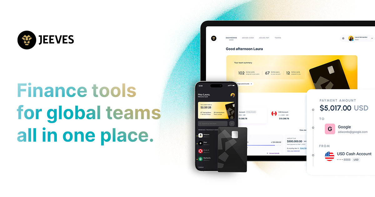 Jeeves | Financial Tools For Global Teams