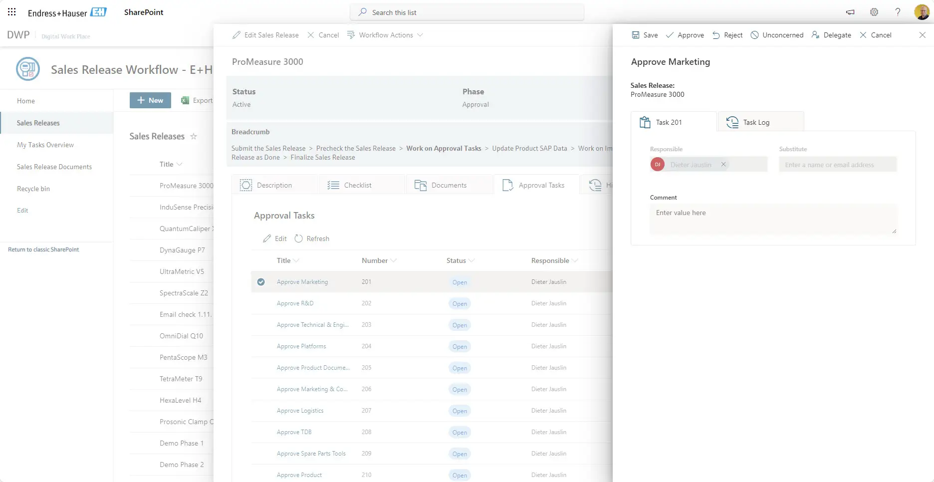 Case Study: Product Development Tracker for Endress+Hauser
