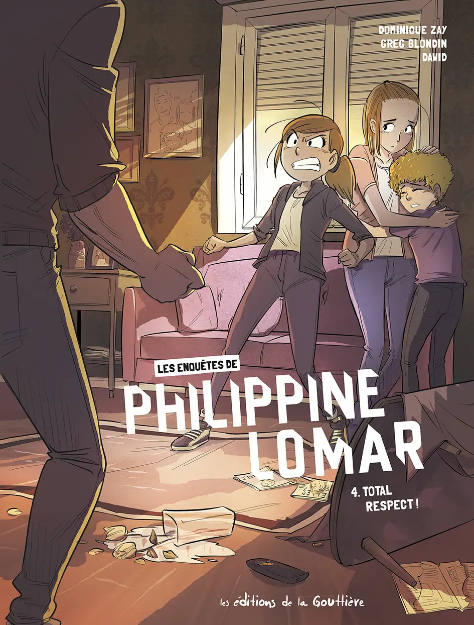 Les Enquêtes de Philippine Lomar 04 - Les éditions de la Gouttière