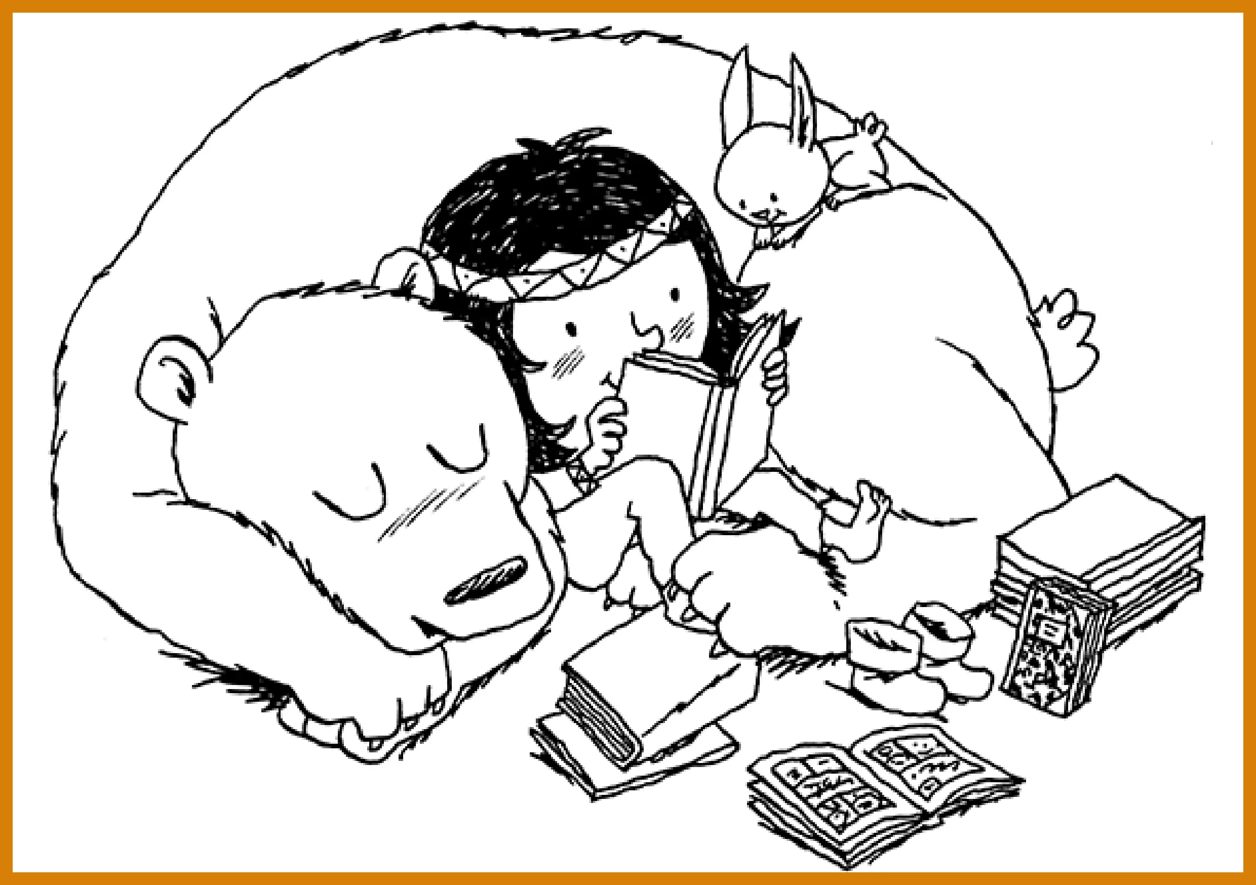 Colorie avec Anuki - Les éditions de la Gouttière