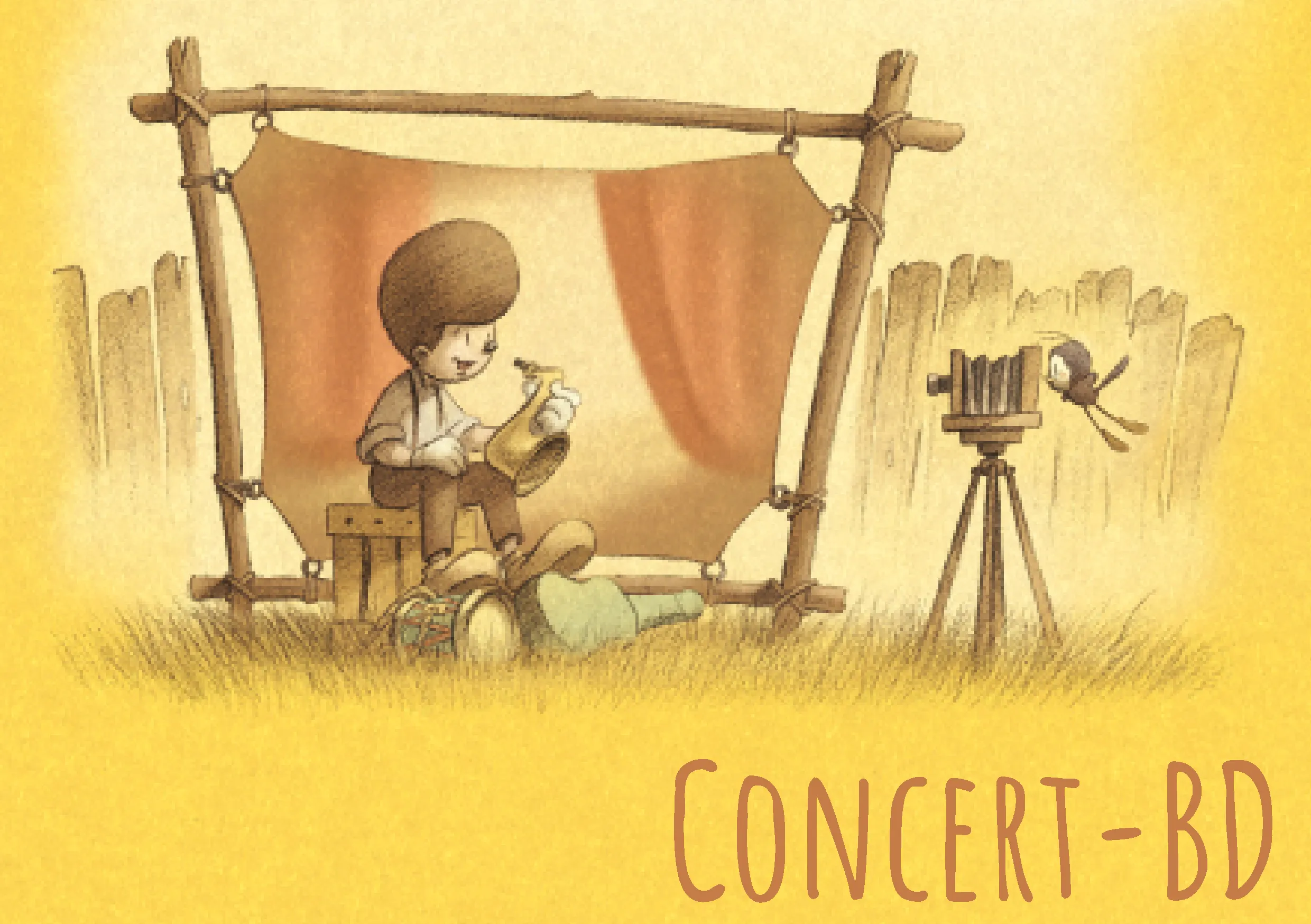 Le Concert - BD jazz de Billy Symphony - Les éditions de la Gouttière