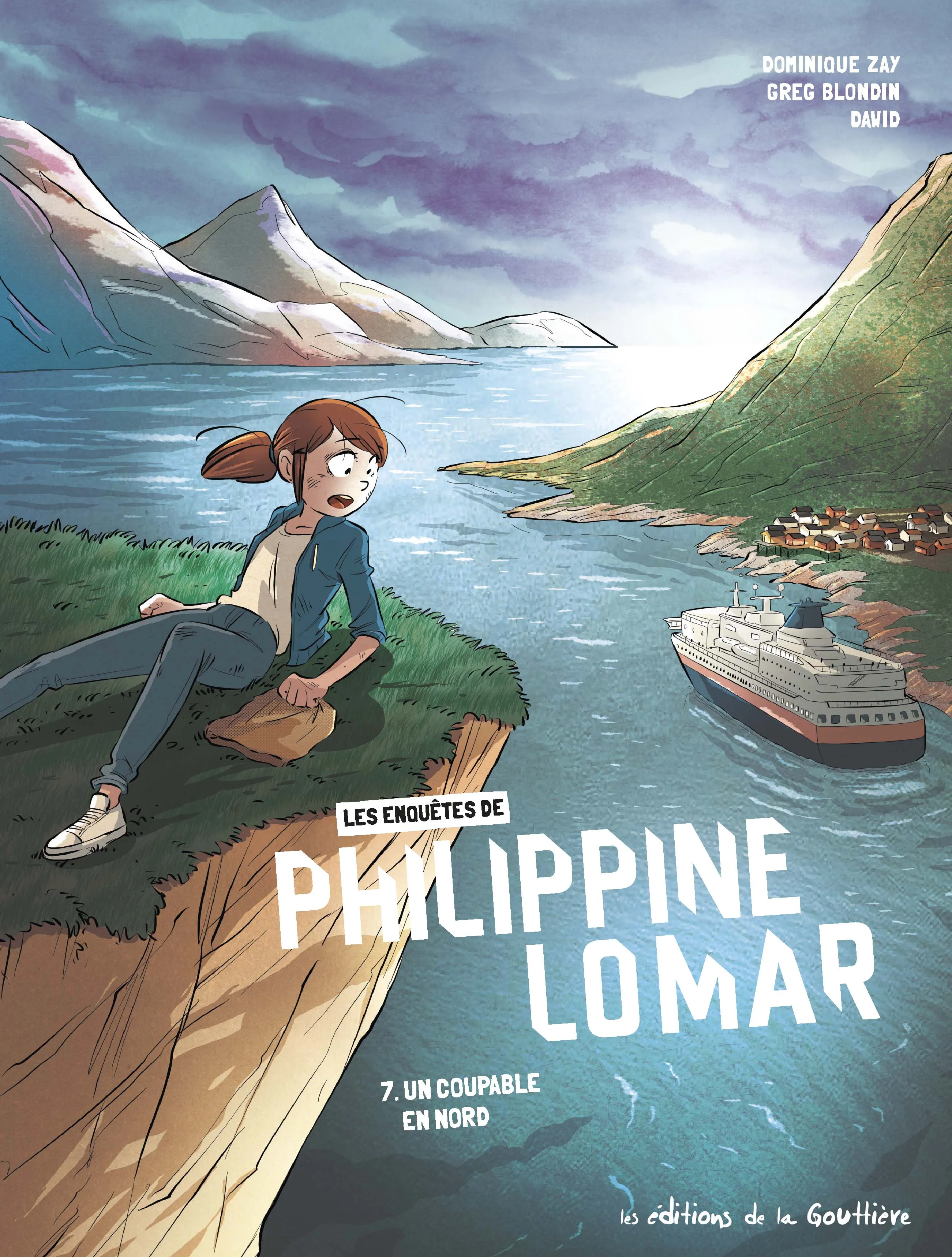 Les Enquêtes de Philippine Lomar 01 - Les éditions de la Gouttière