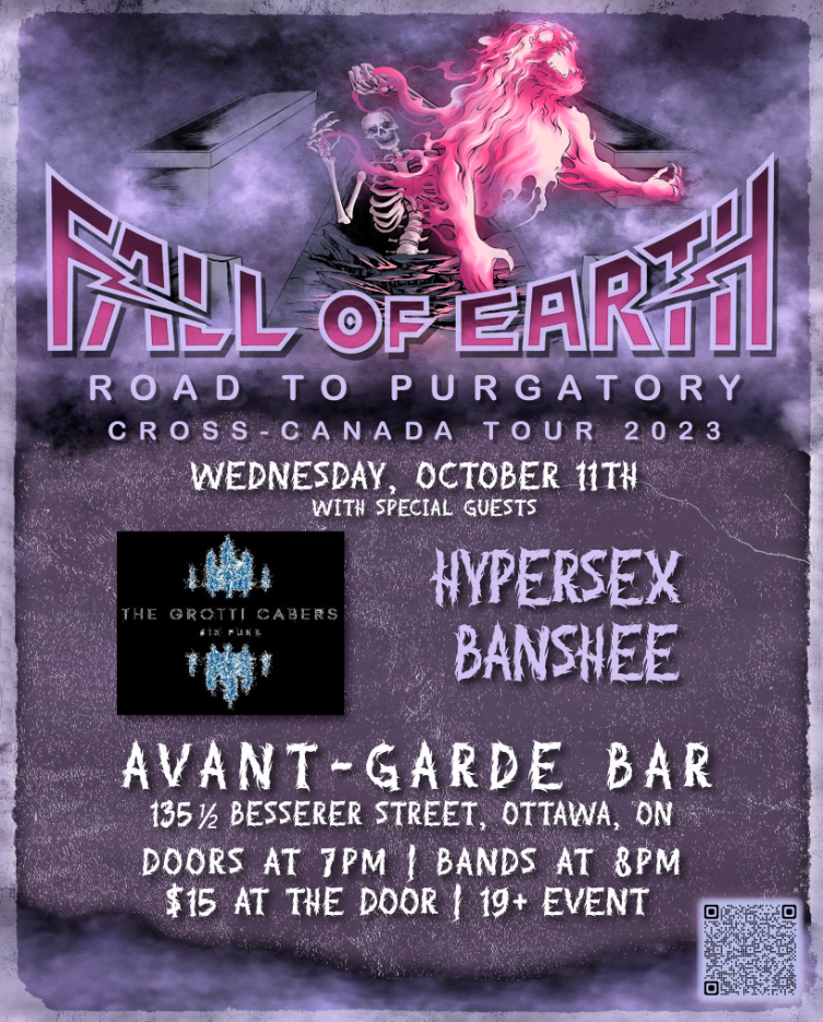 Fall Of Earth w/ Special Guests The Grotti Cabers and Hypersex Banshee ...