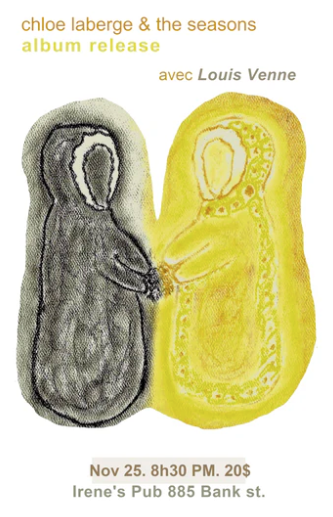 Chloe Laberge & The Seasons Album Release with Special Guest Louis ...