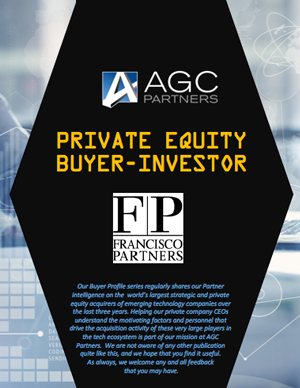 Private Equity Buyer - Francisco Partners | AGC Partners