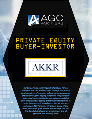 Private Equity Buyer - Accel-KKR | AGC Partners