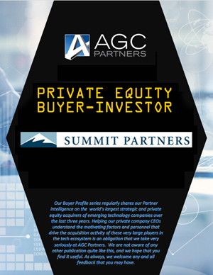 Private Equity Buyer-Investor Summit Partners | AGC Partners